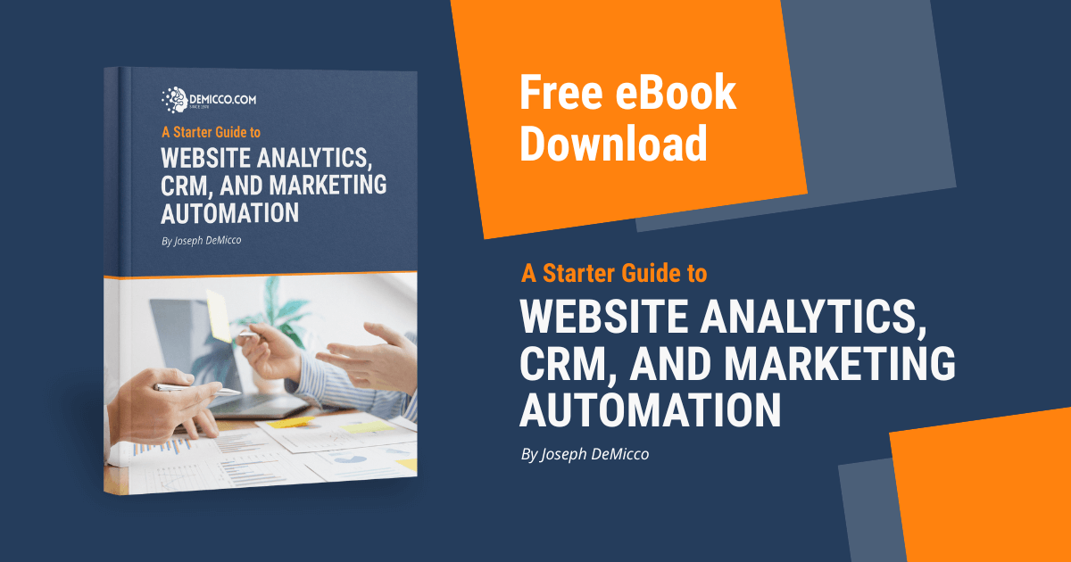 eBook: Starter Guide to Analytics, CRM, and Marketing Automation ...